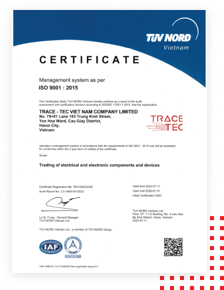 Trace-Tec | Components Distributor and Design-in
